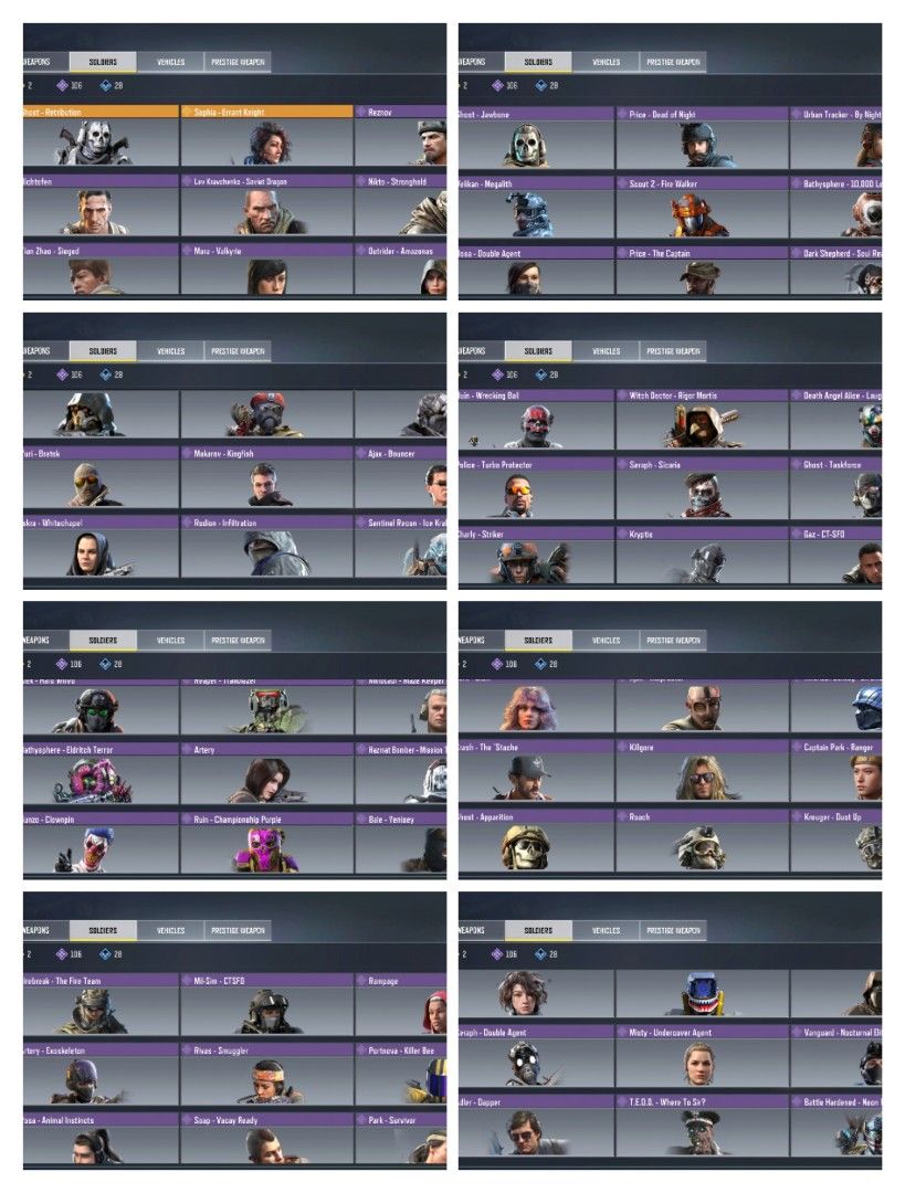 STACKED CODM ACCOUNT 2 MYTHIC 11 LEGEND FULL ACCESS, Video Gaming ...