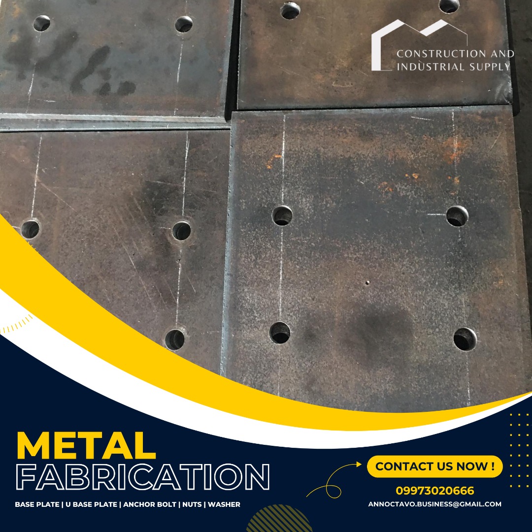Steel Plate | Base plate | Base Plate Fabricate | Metal base plate ...