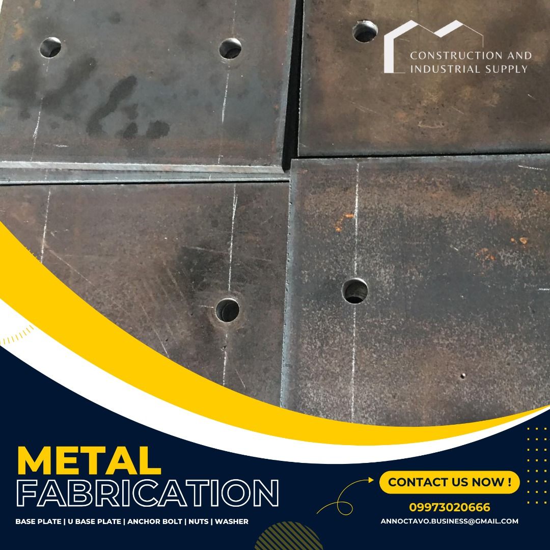 Steel Plate | Base plate | Base Plate Fabricate | Metal base plate ...