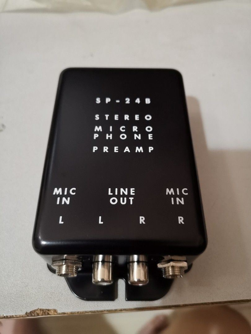 Stereo Phone Preamplifier for Karaoke Speaker, Audio, Soundbars ...