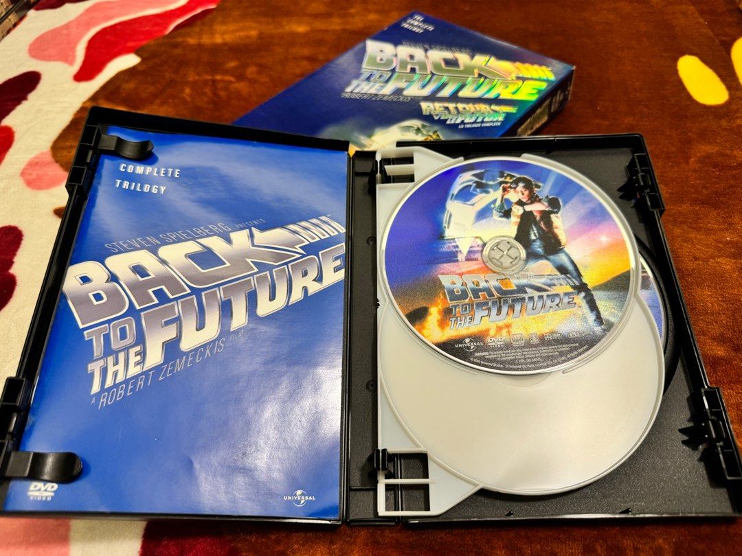 Steven Spielberg BACK TO THE FUTURE The Complete Trilogy DVD Box Set ...