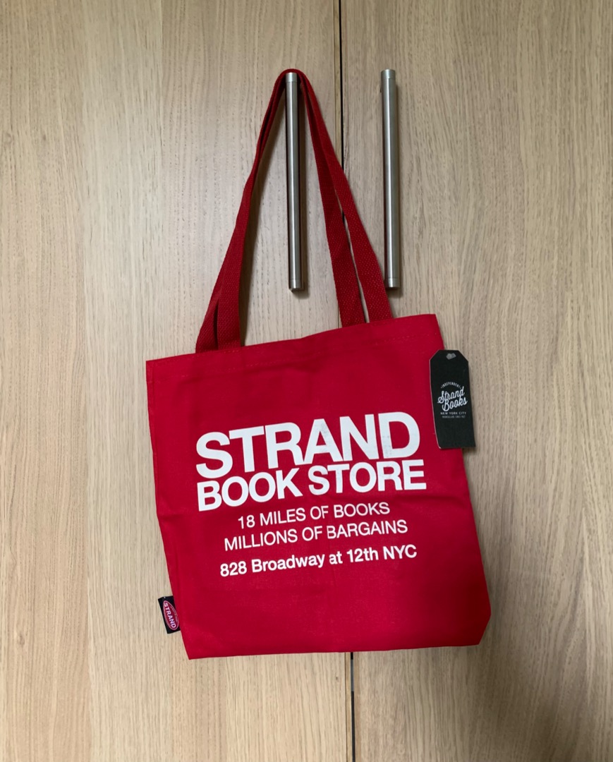 STRAND BOOK STORE Tote Bag, Women's Fashion, Bags & Wallets, Tote Bags ...