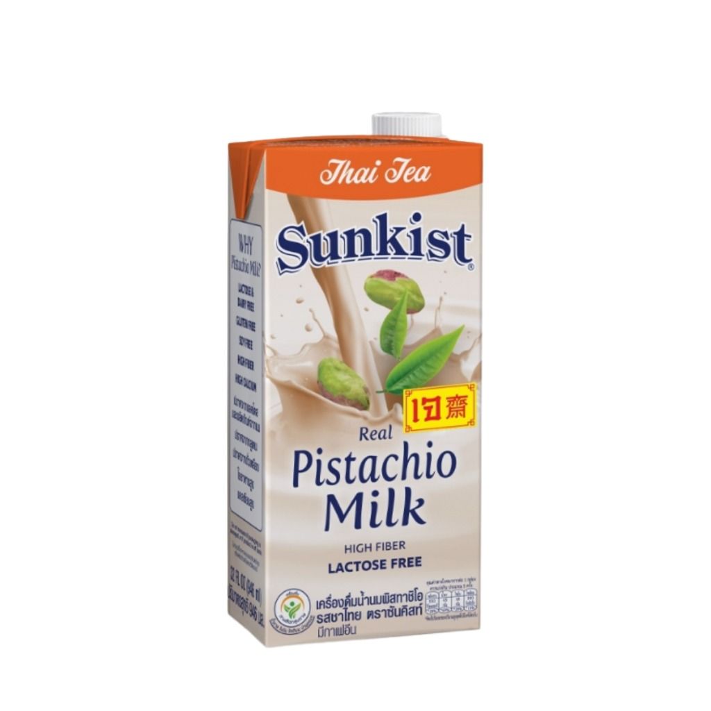 Sunkist Real Pistachio Milk 946ml Chocolate Original Unsweetened Thai ...