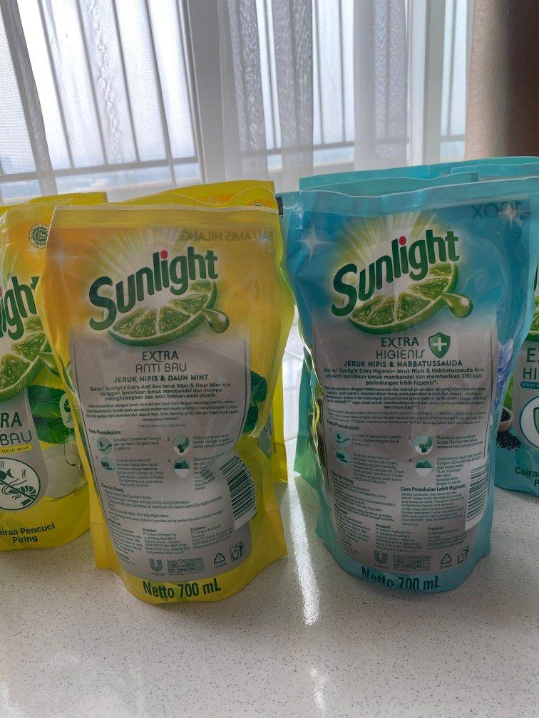 Sunlight Extra Higienis 700ml (gede), Kitchen & Appliances di Carousell