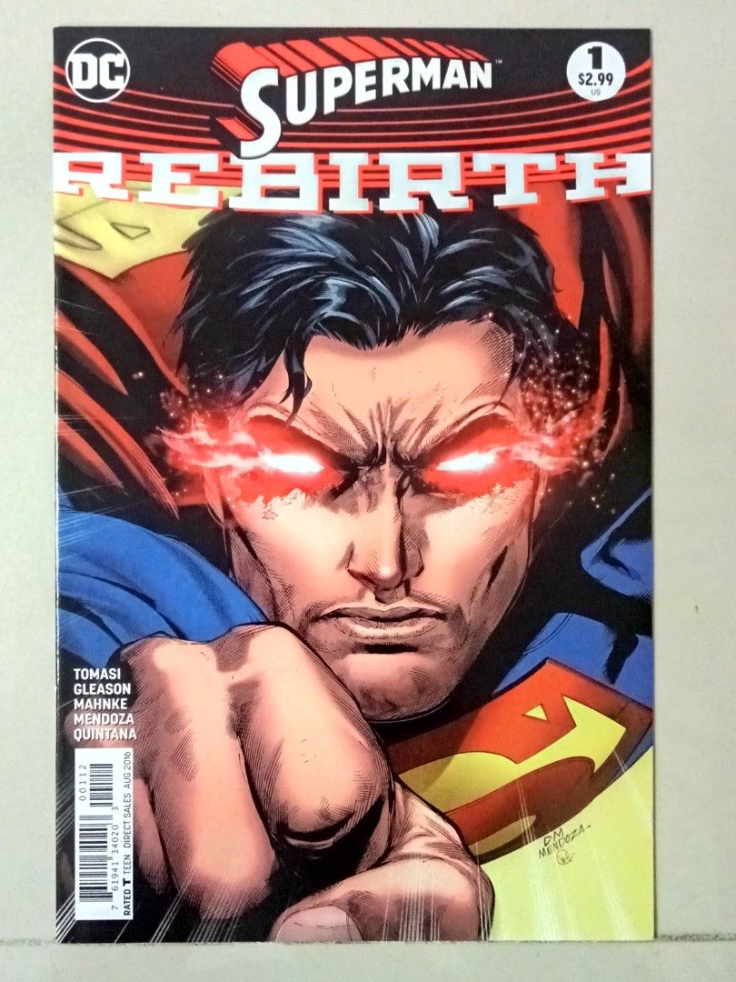 Superman Rebirth (2016) #1C, Hobbies & Toys, Books & Magazines, Comics ...