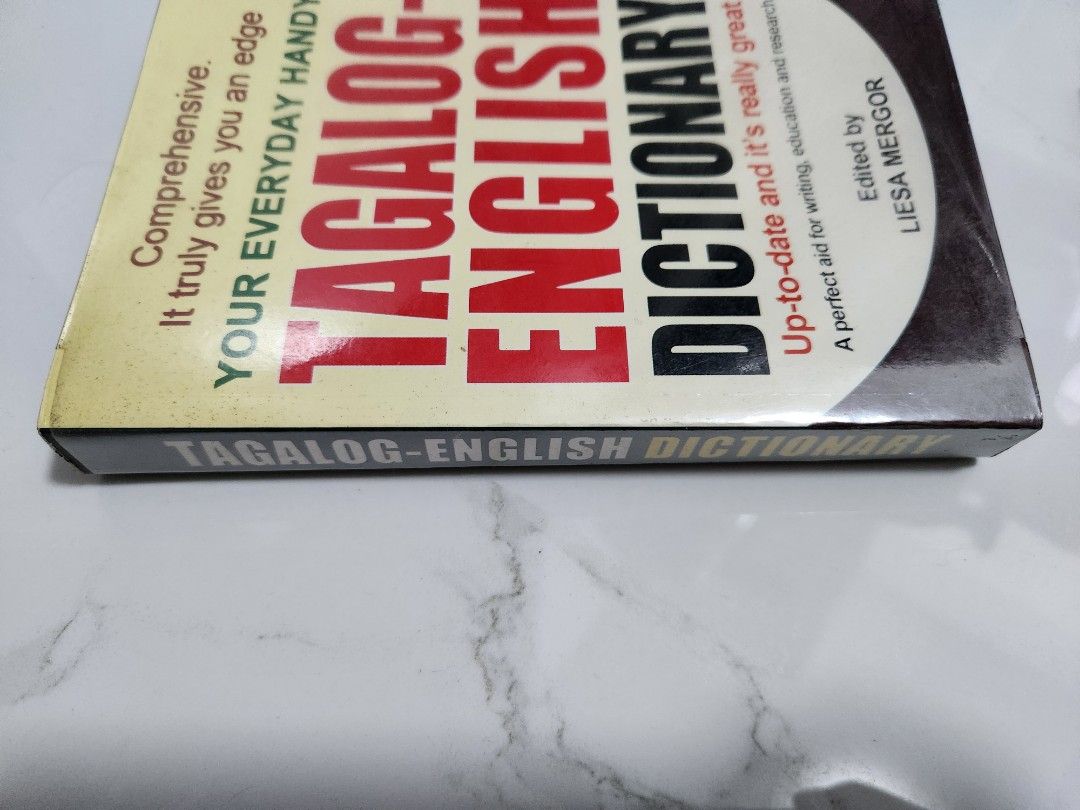 Tagalog - English Dictionary, Hobbies & Toys, Books & Magazines ...