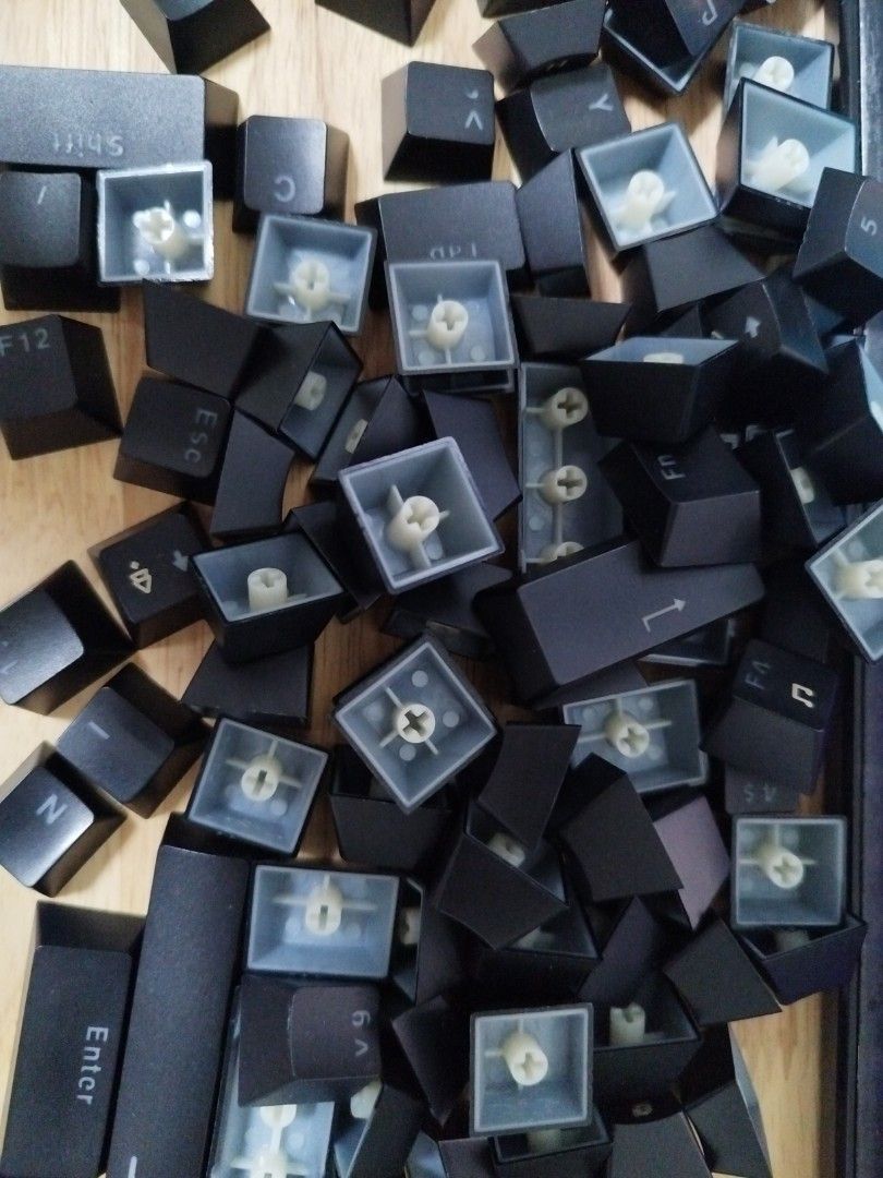 Tecware Phantom double shot abs keycaps, Computers & Tech, Parts ...