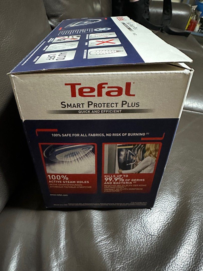 Tefal Steam Iron Smart Protect Plus FV6872, TV & Home Appliances, Irons ...
