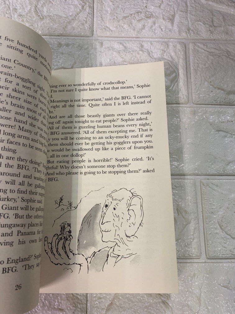 The BFG by Roald Dahl, Hobbies & Toys, Books & Magazines, Children's ...