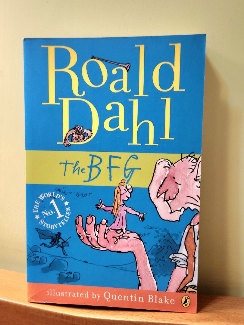 The BFG by Roald Dahl, 興趣及遊戲, 書本 & 文具, 小說 & 故事書 - Carousell