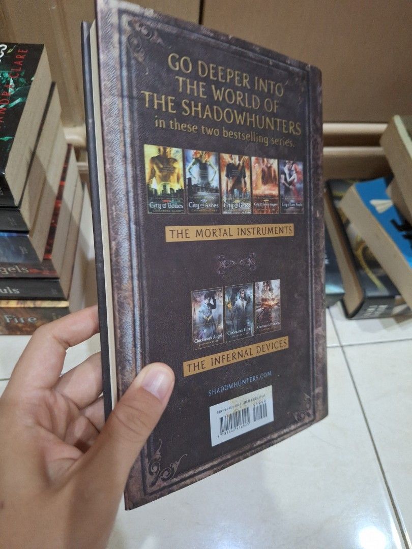 The shadowhunter's codex cassandra clare buku novel preloved bekas ori ...