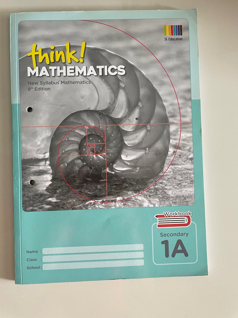 Think! Mathematics Sec 1A workbook, Hobbies & Toys, Books & Magazines ...