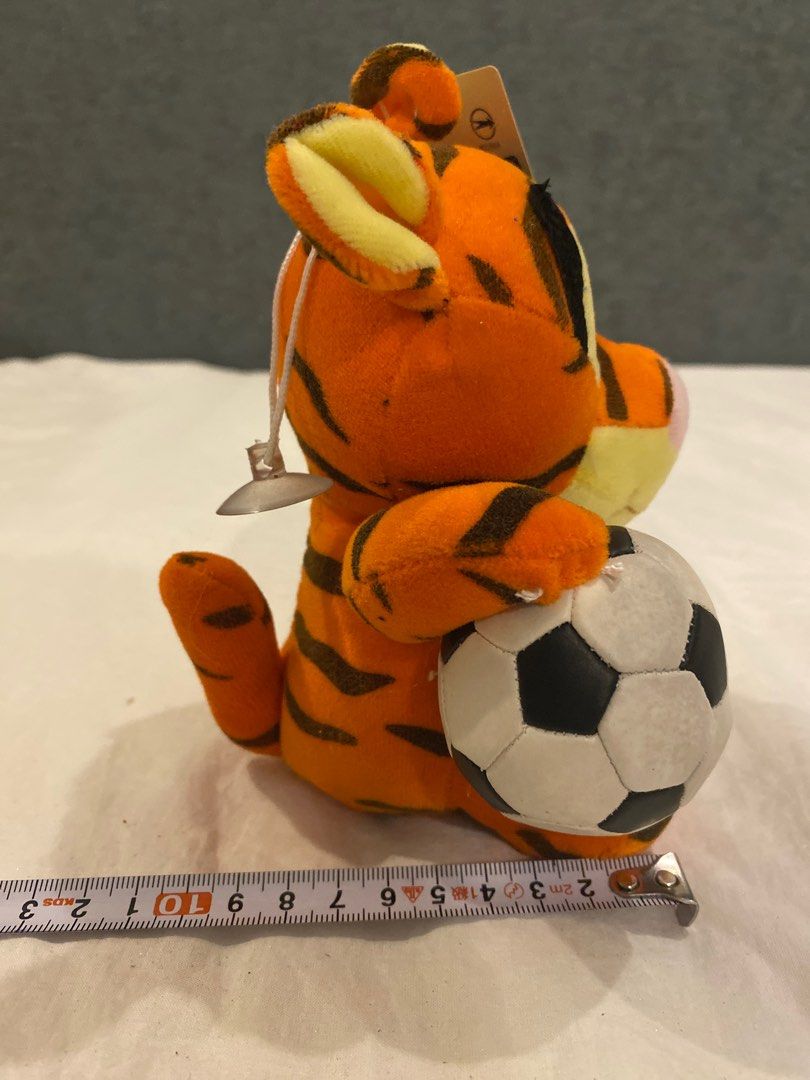 Tigger winnie the pooh football stuffed plush toy, Hobbies & Toys, Toys ...