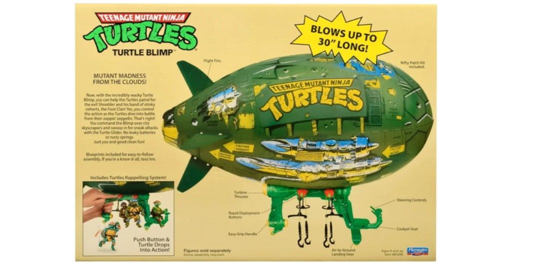 TMNT Classic Turtle Blimp Reissue, Hobbies & Toys, Toys & Games on ...