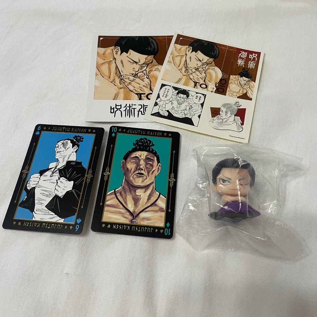 todo aoi polaroid + sticker set, poker cards and onemutan (jujutsu ...