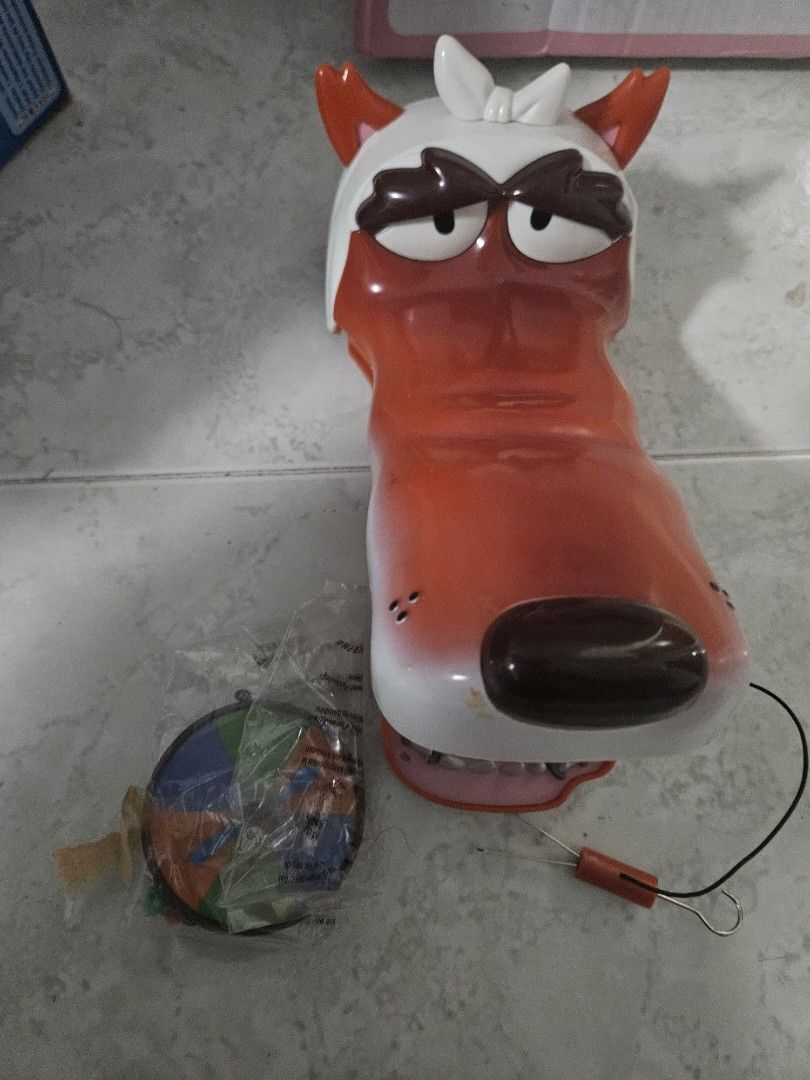 Toothy wolf, Hobbies & Toys, Toys & Games on Carousell