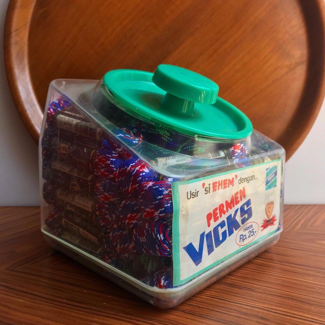 Toples Vintage indonesian Version Vicks candy vapour rub Candy ...