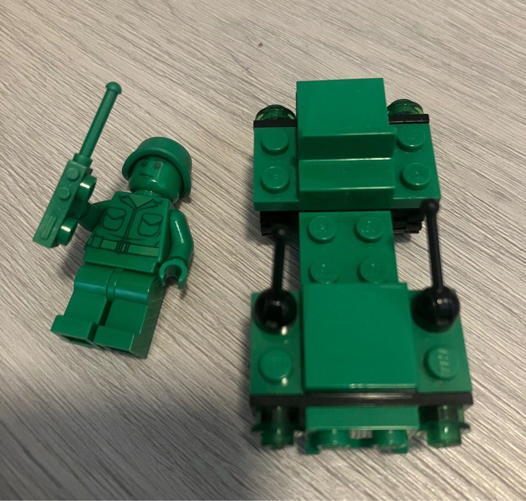 Toy Story Lego 綠色士兵 人仔 車仔 反斗奇兵 30071, 興趣及遊戲, 玩具 & 遊戲類 - Carousell
