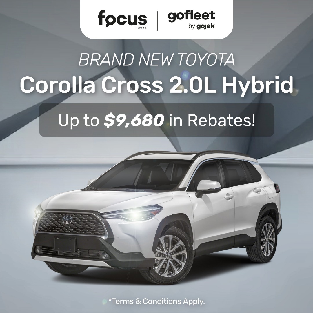 Toyota Corolla Cross 2.0L Hybrid - PHV Rental, Cars, Car Rental on ...