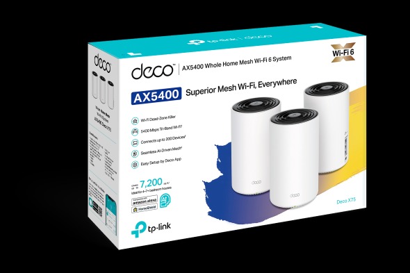 Tp-Link Deco X75 (3-Pack) AX5400 Mesh WiFi6, Computers & Tech, Parts & Accessories, Networking ...