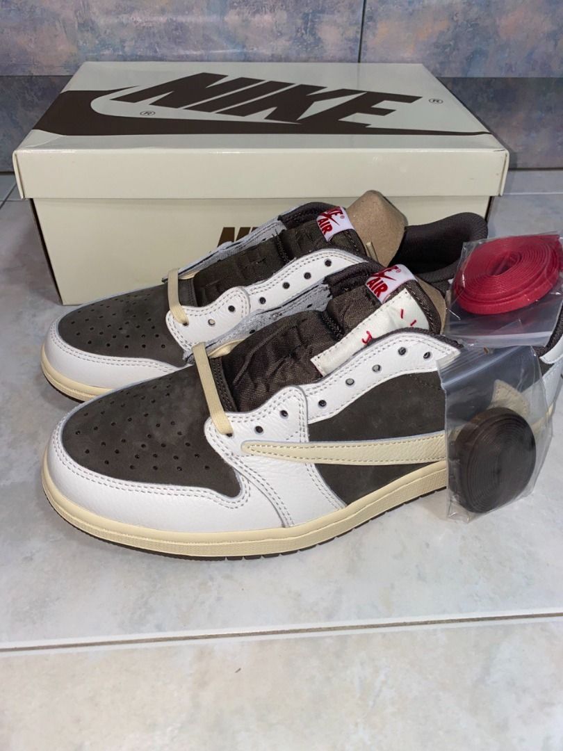 Travis scott mocha jordan / travis scott olive jordans, Men's Fashion ...