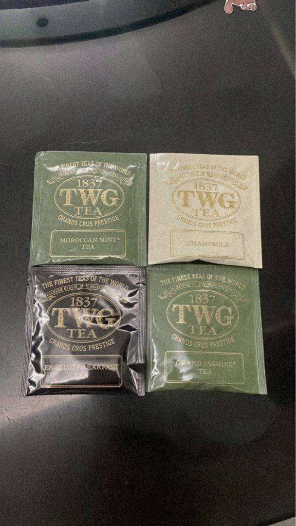 TWG Tea Bags, Food & Drinks, Beverages on Carousell