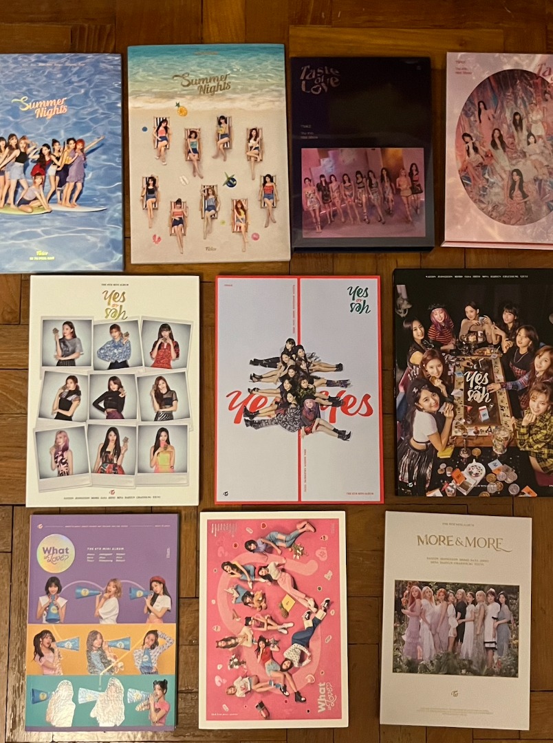 WTS TWICE albums (Unsealed) *WITH PC and all inclusions, Hobbies & Toys ...