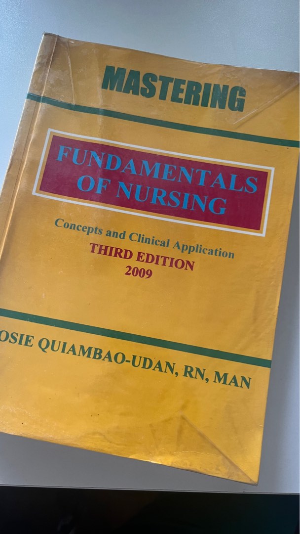 Udan Fundamentals of Nursing, Hobbies & Toys, Books & Magazines, Textbooks on Carousell