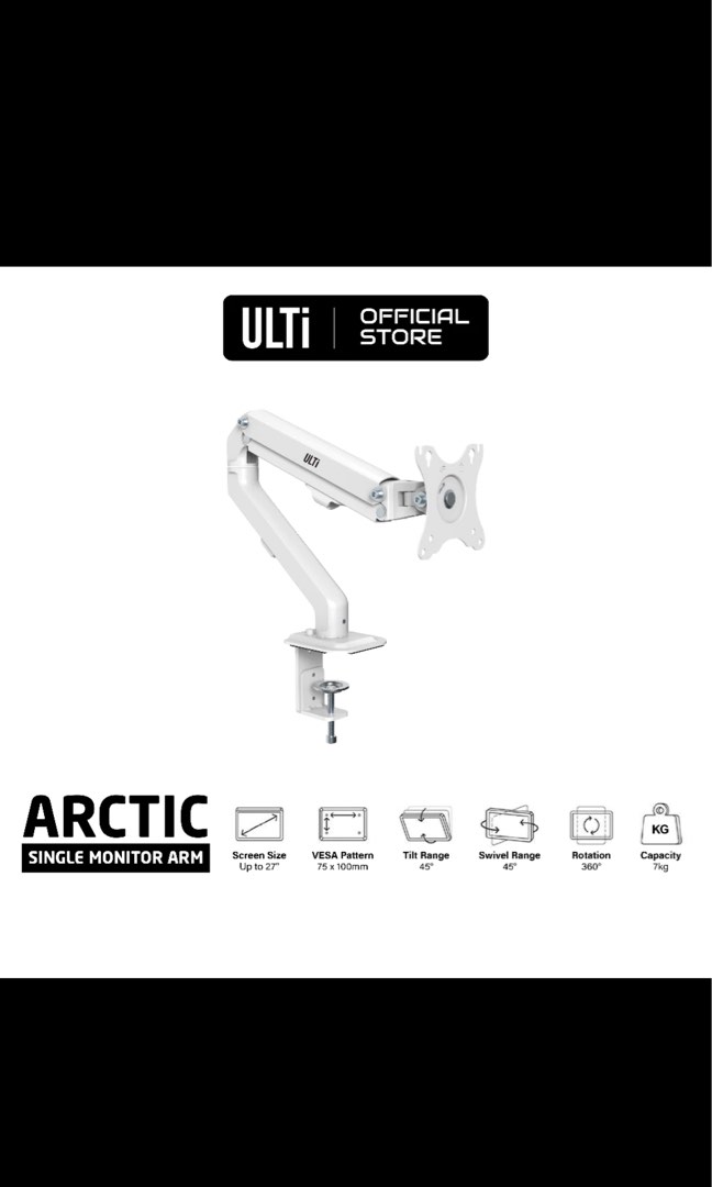 ULTI Monitor Arm, Computers & Tech, Parts & Accessories, Other ...