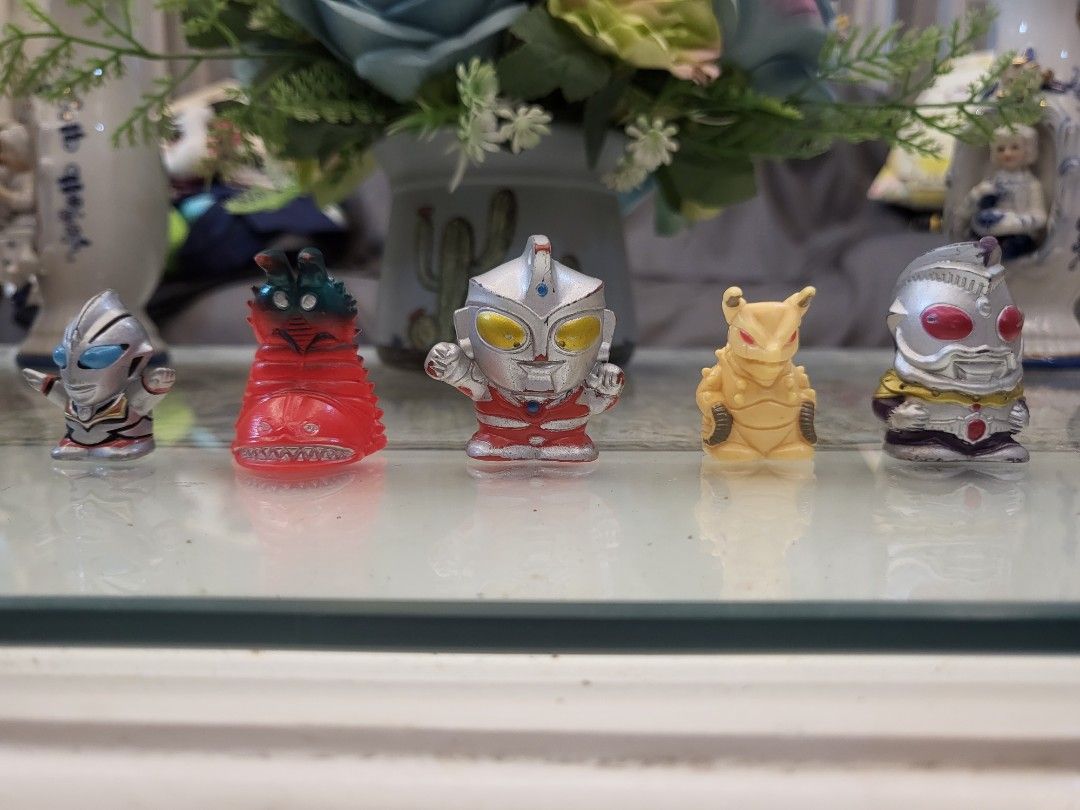Ultraman 5 Pcs. Finger Puppet Toy/Display, Hobbies & Toys, Toys & Games ...
