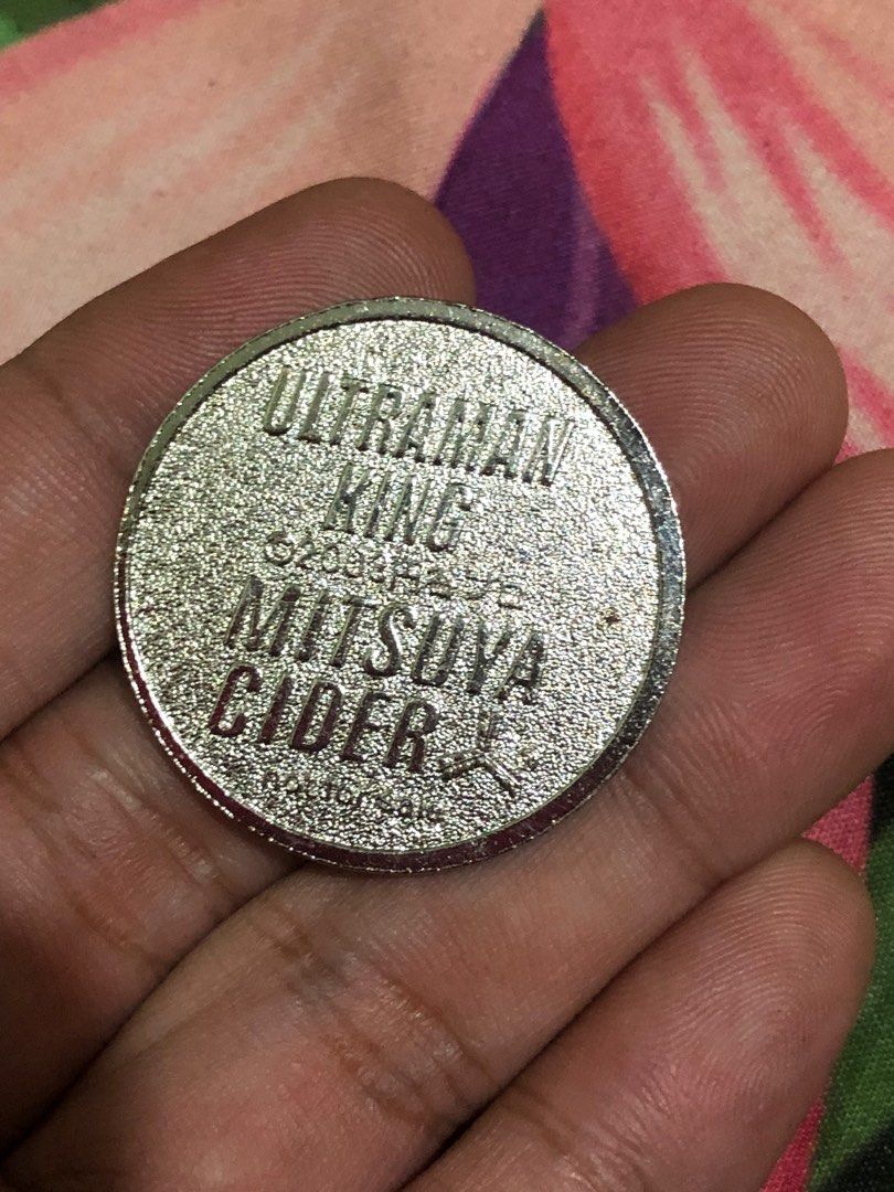 Ultraman king mitsuya cider collectible coin, Hobbies & Toys, Toys ...