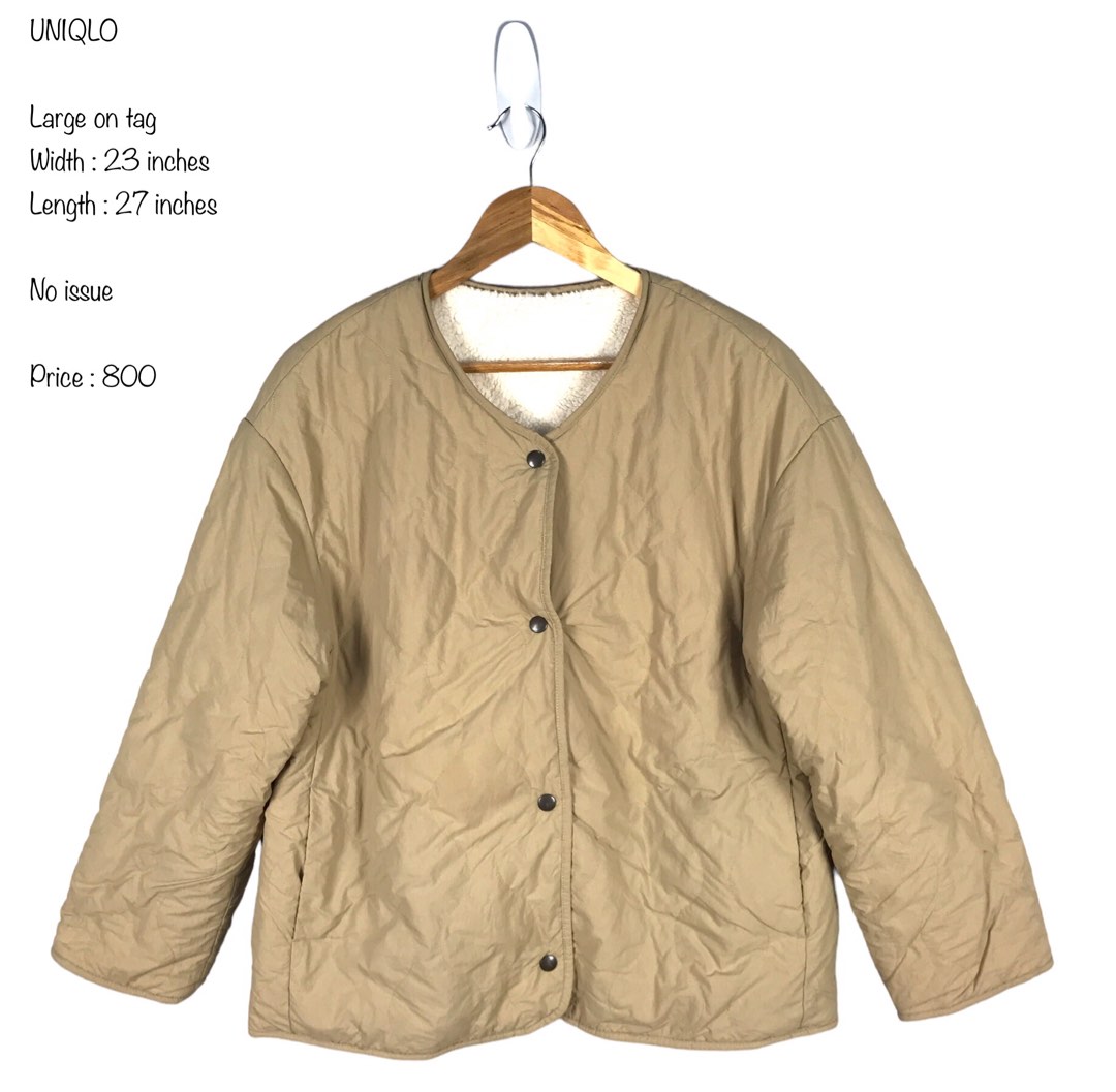Uniqlo Reversible, Men's Fashion, Coats, Jackets and Outerwear on Carousell