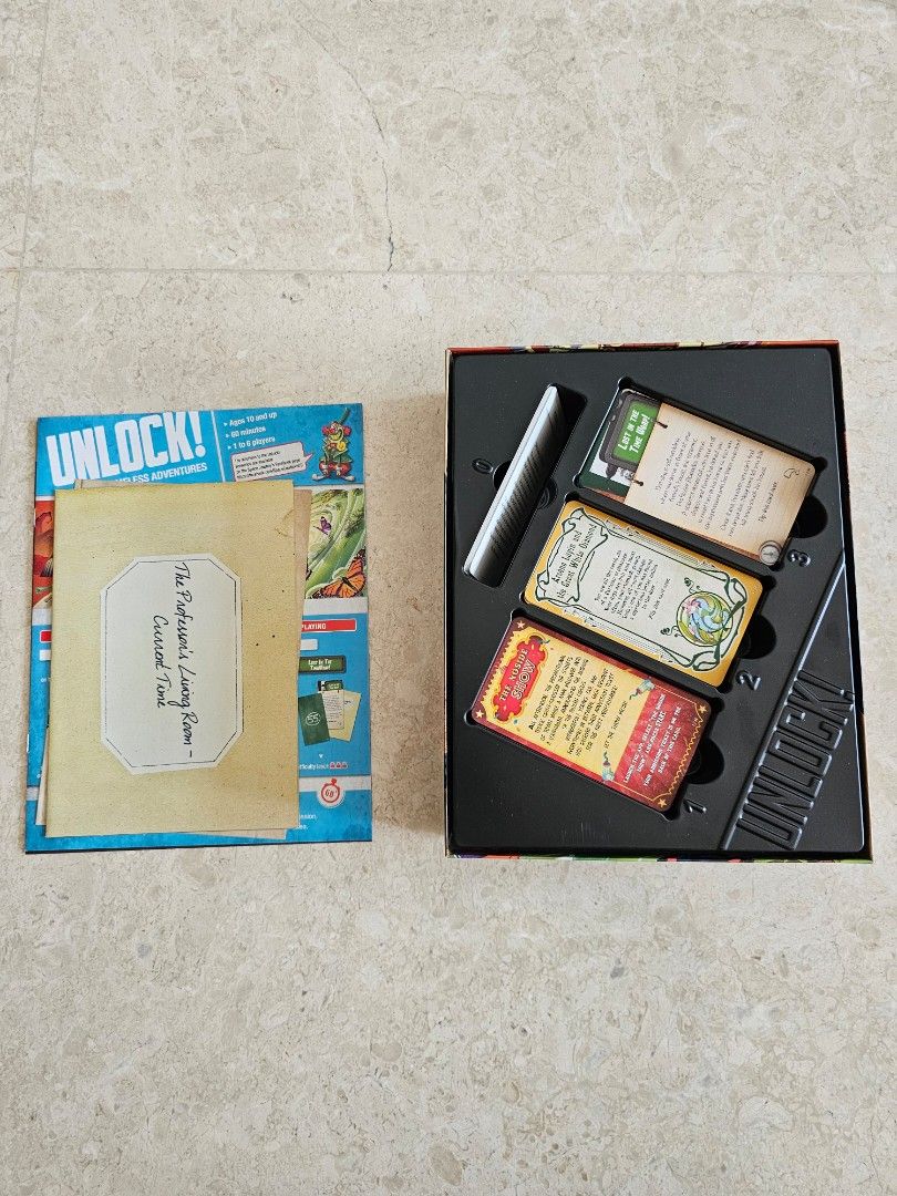 Unlock! Timeless Adventures | Escape room board game, Hobbies & Toys ...