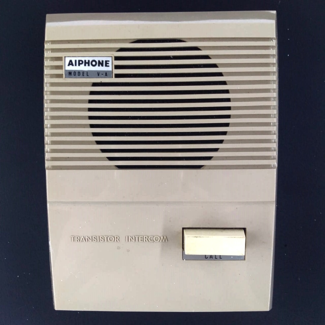vintage intercom paging speaker AIPHONE V-A interkom interphone jadul ...