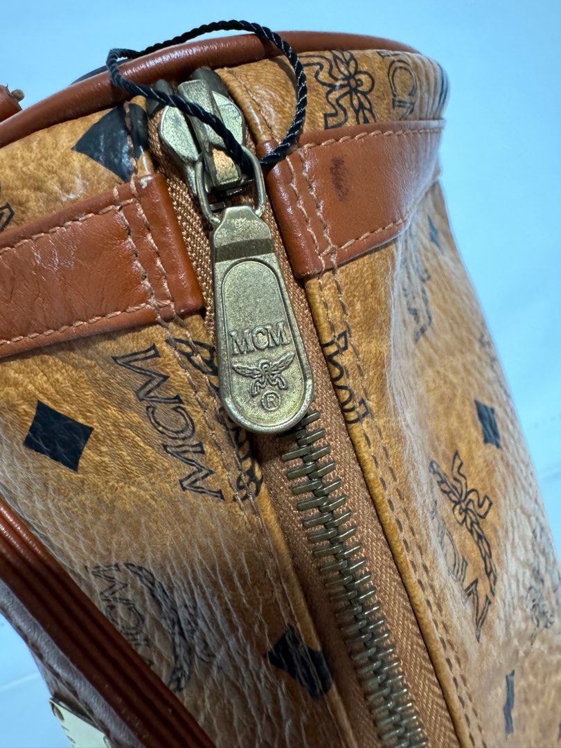 Vintage MCM Barrel Bag, Luxury, Bags & Wallets on Carousell