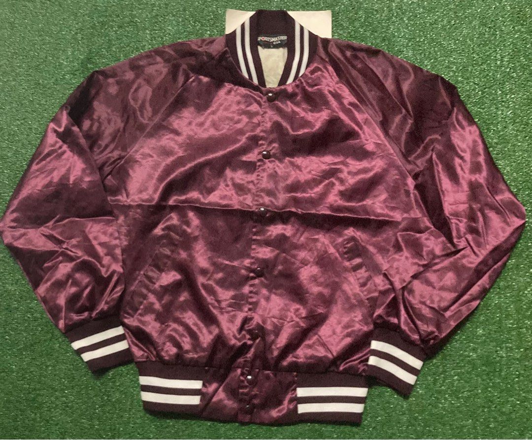 Vintage SportMaster Varsity/Satin Jacket, Men's Fashion, Coats, Jackets ...
