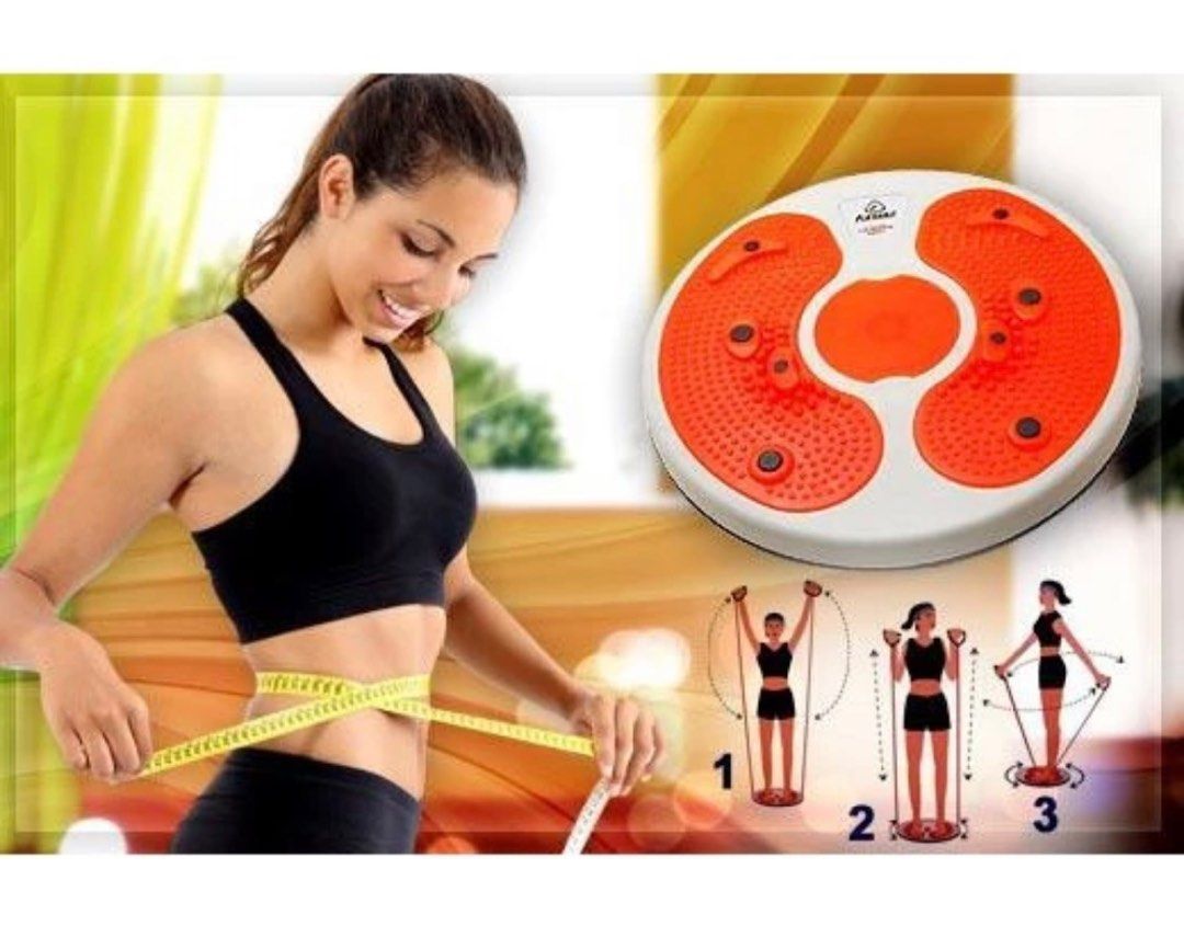 Waist twister / Disc with massage and magnetic therapy, Sports ...