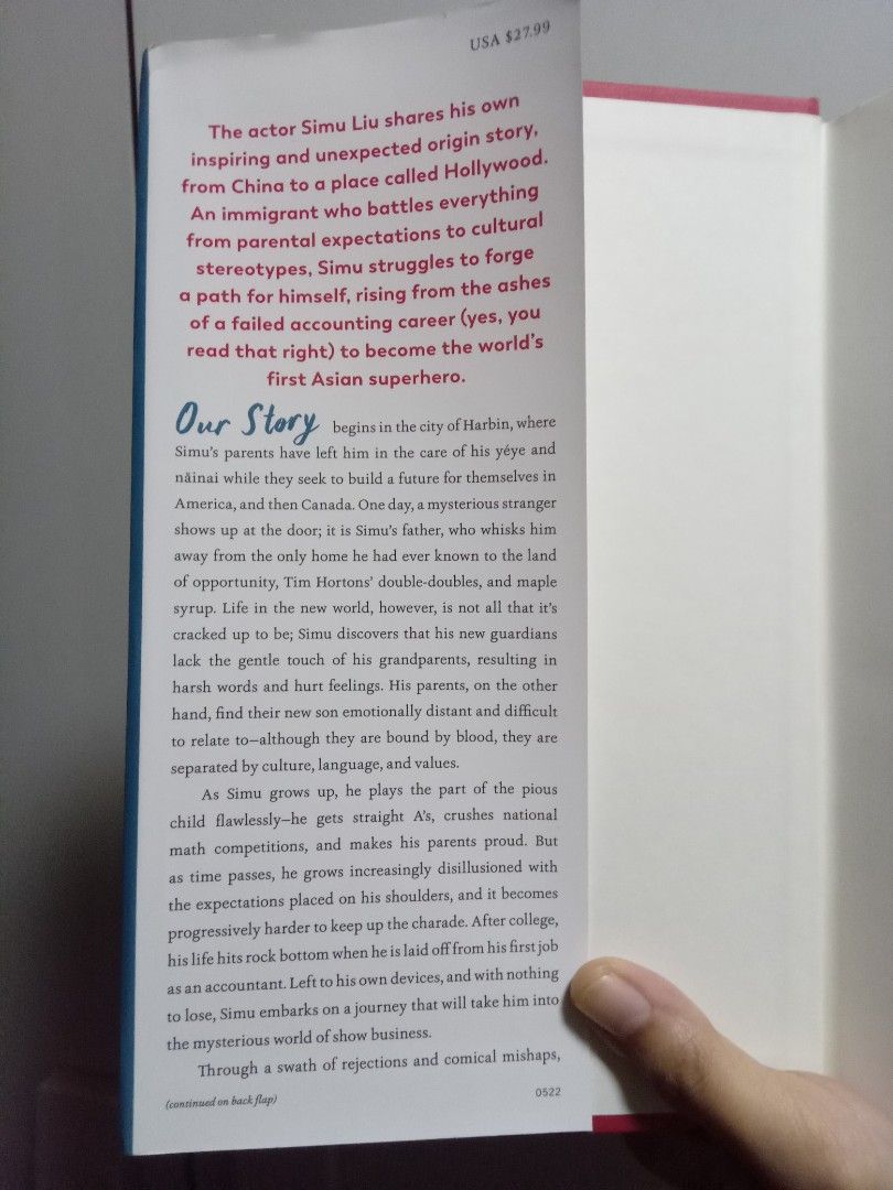 We Were Dreamers by Simu Liu, Hobbies & Toys, Books & Magazines ...