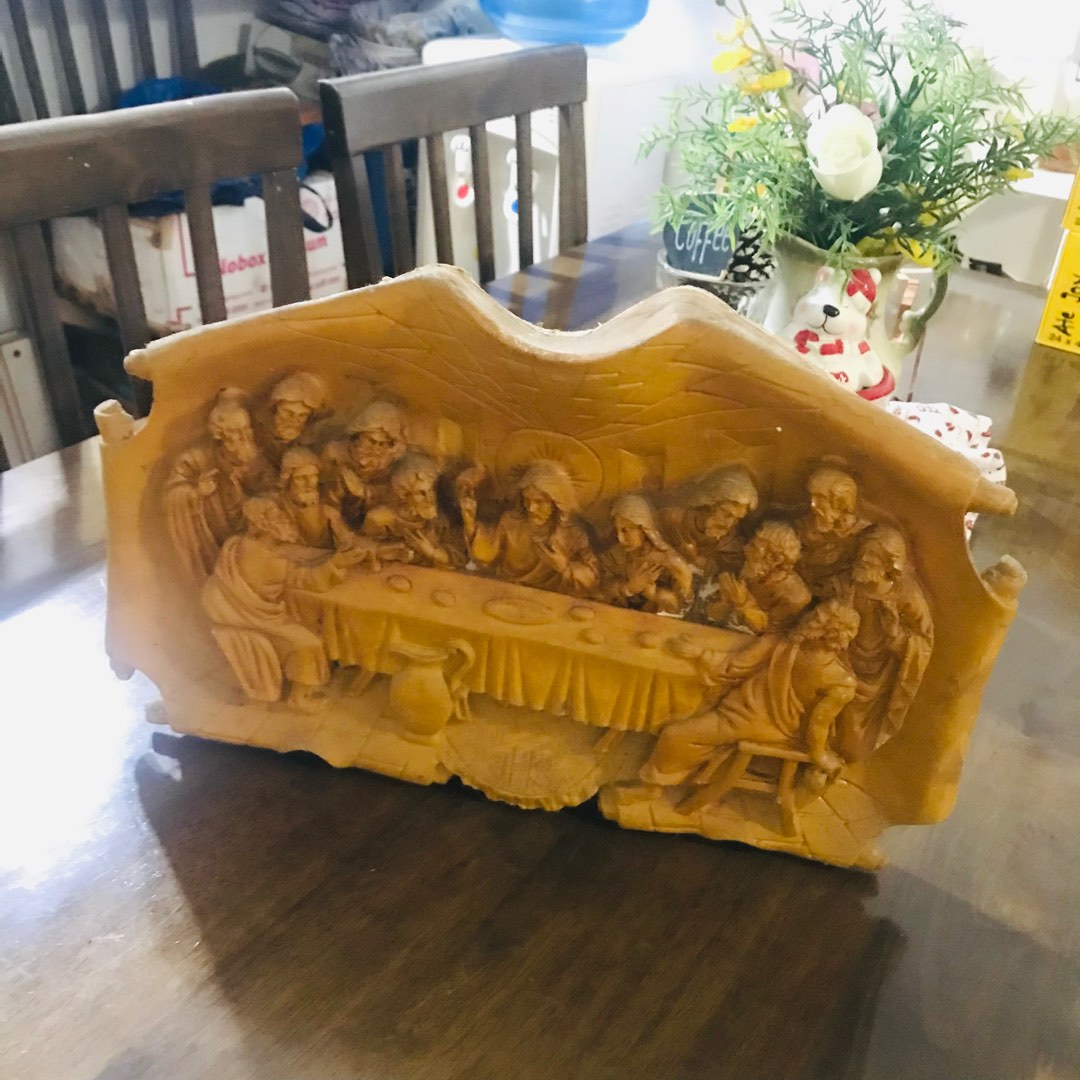 Wine rack and last supper, Furniture & Home Living, Home Improvement ...