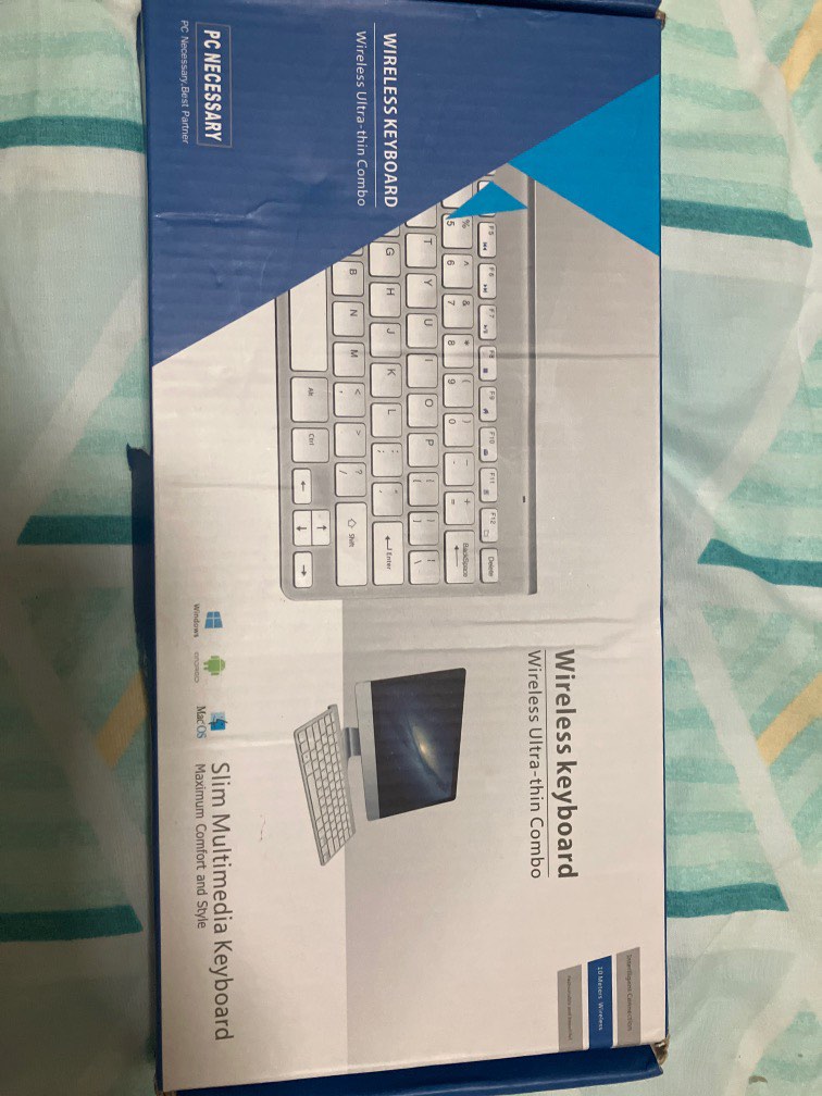 Wireless Keyboard, Computers & Tech, Parts & Accessories, Computer Keyboard on Carousell