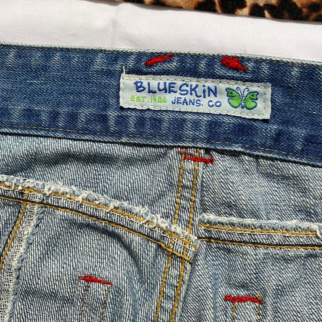 y2k h&m tube top & jorts, Women's Fashion, Tops, Others Tops on Carousell