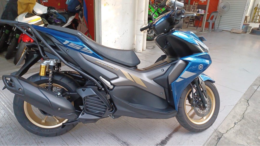 Yamaha Aerox V2, Motorcycles, Motorcycles for Sale, Class 2B on Carousell