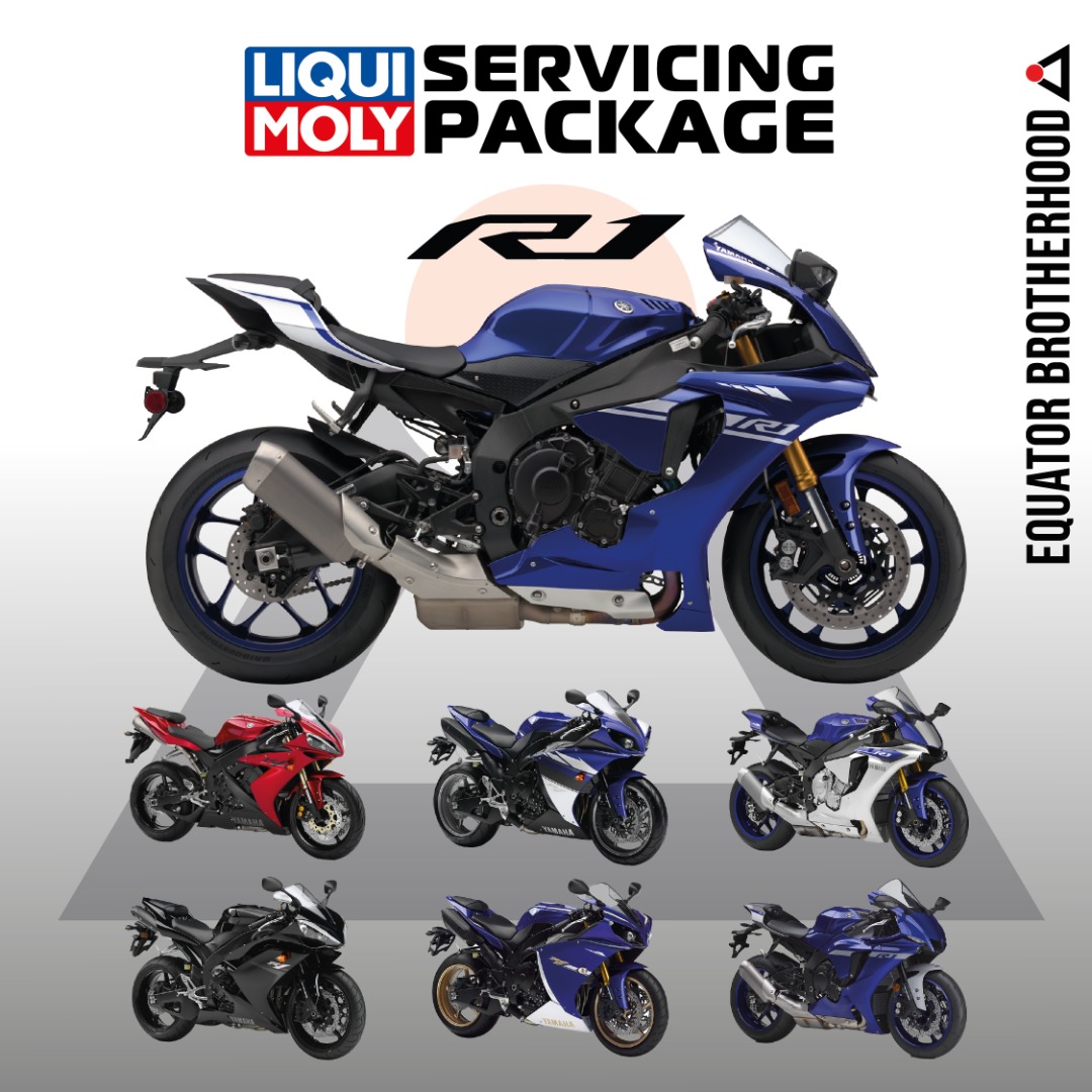YAMAHA R1 Servicing Package [PRICES VALID TILL END DEC 2023], Motorcycles, Motorcycle ...