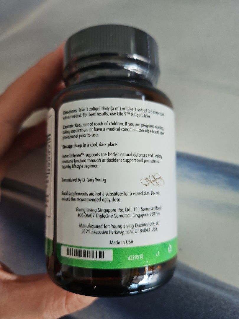 Young Living Inner Defense supplement, Health & Nutrition, Health ...