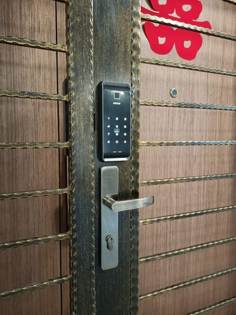 (10/10 PROMO) MIDAS PRO PUSH PULL LOCK + MIDAS CRYSTAL GATE LOCK AT ...