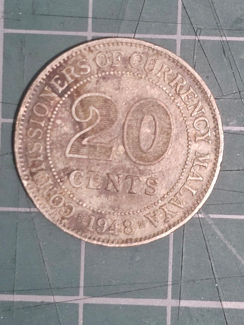 #159 MALAYA 1948 old coin, Hobbies & Toys, Memorabilia & Collectibles ...