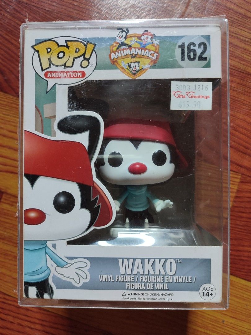 162 Wakko Funko Pop Animaniacs, Hobbies & Toys, Toys & Games on Carousell