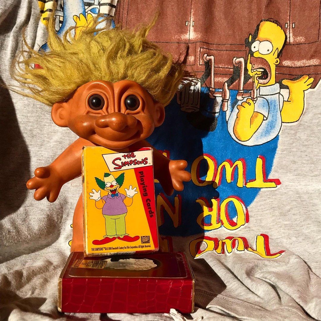 2000 THE SIMPSONS DECK of PLAYING CARDS *by RINCO. Krusty, Bart, Homer ...