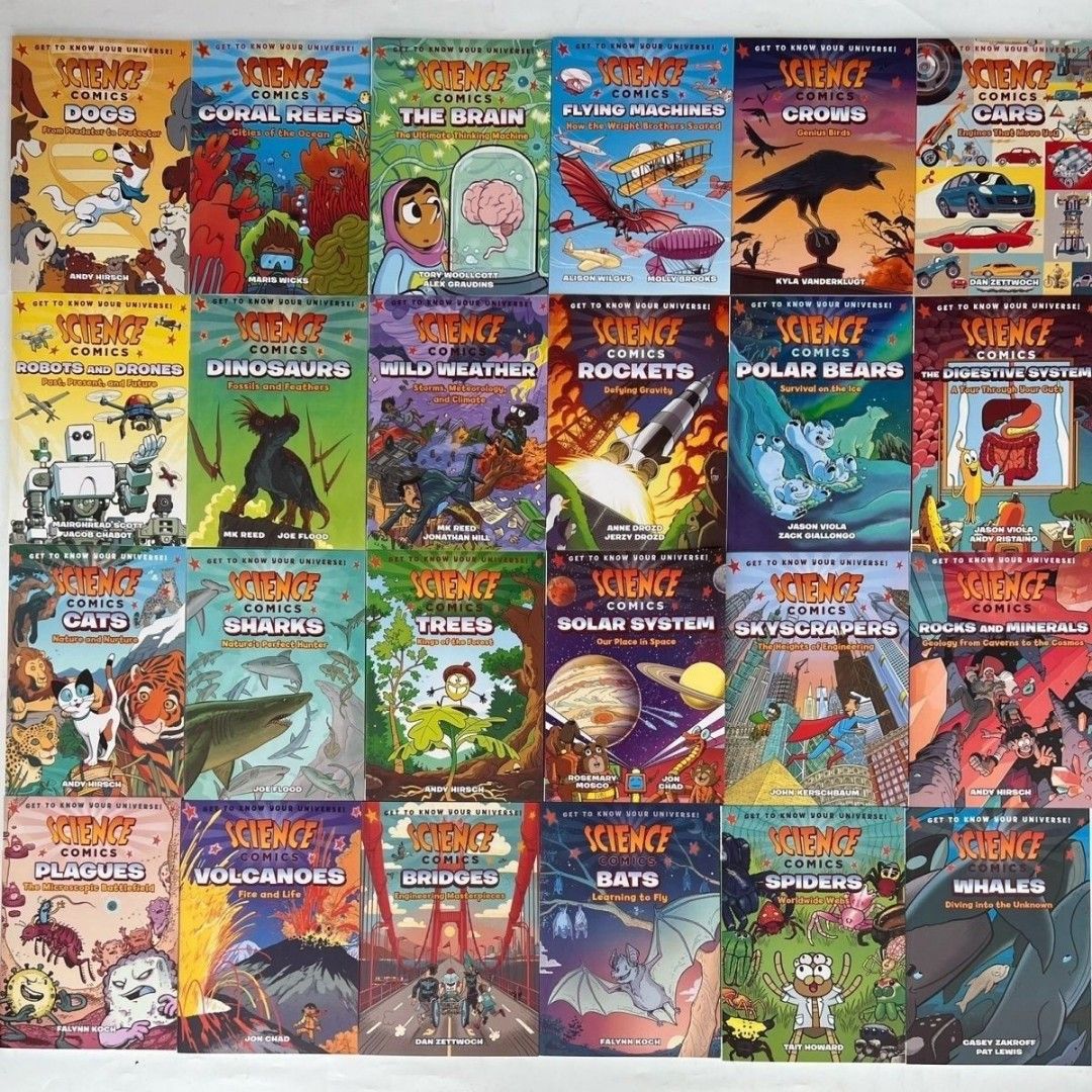 25bks Science Comic books set, Hobbies & Toys, Books & Magazines ...