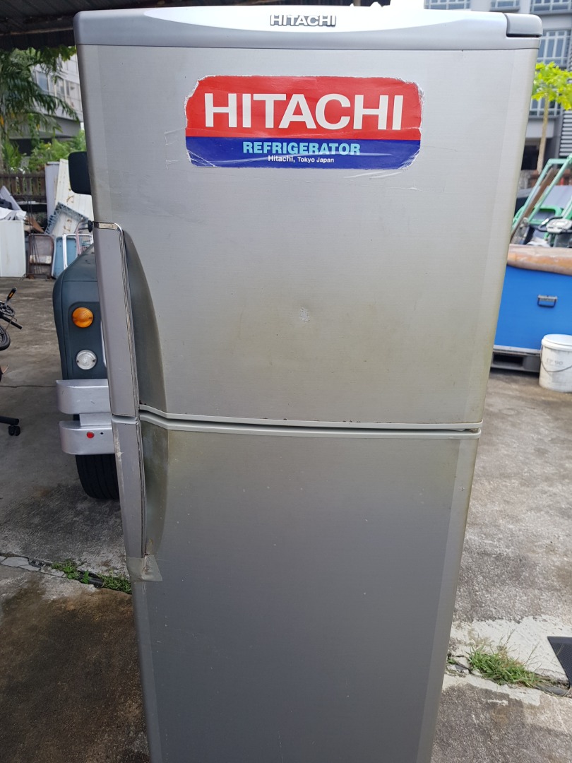 2 Doors Hitachi Fridge, TV & Home Appliances, Kitchen Appliances ...